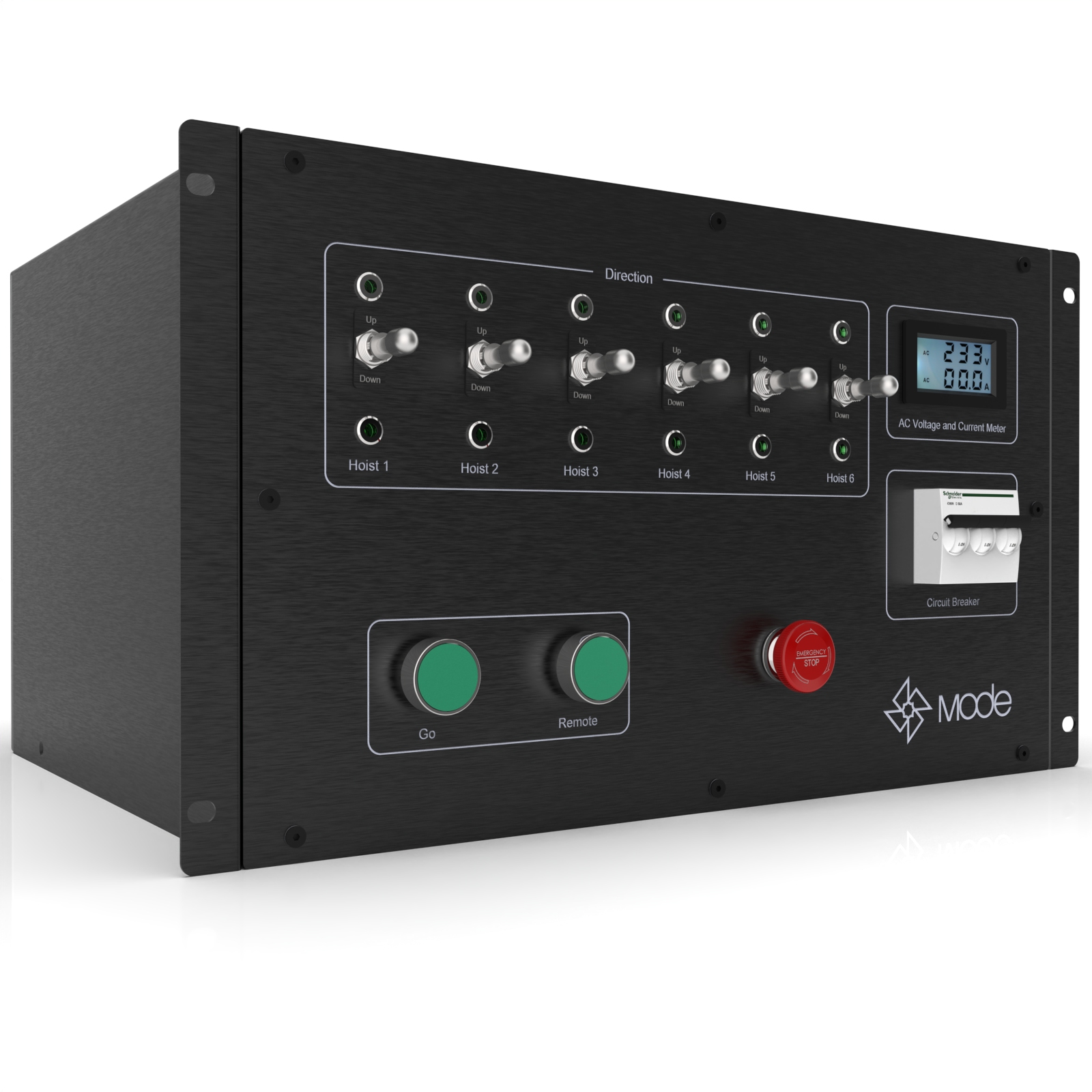 MODE R SERIES RACK MOUNT CHAIN HOIST MOTOR CONTROLLER - PHANTOS