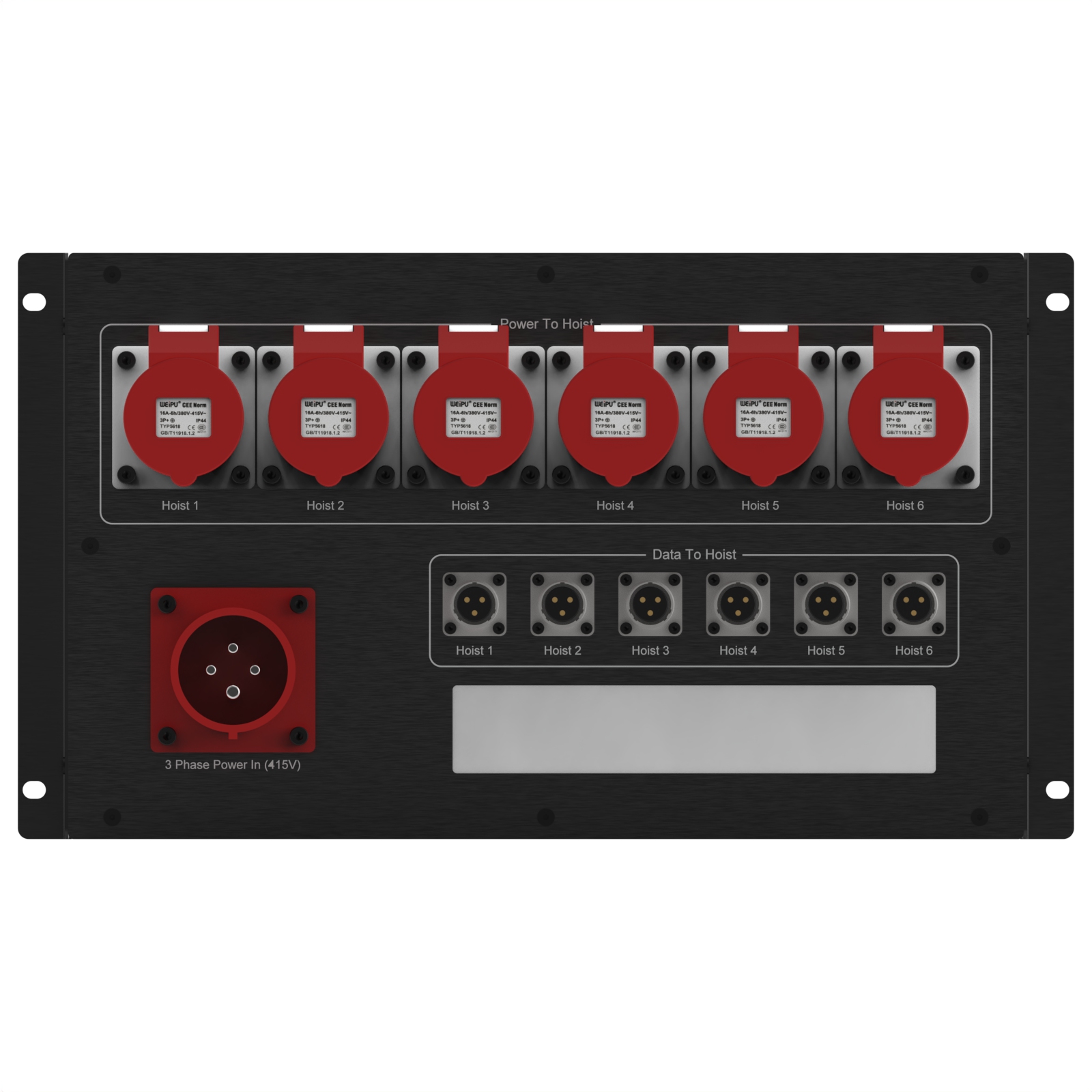 MODE R SERIES RACK MOUNT CHAIN HOIST MOTOR CONTROLLER - PHANTOS