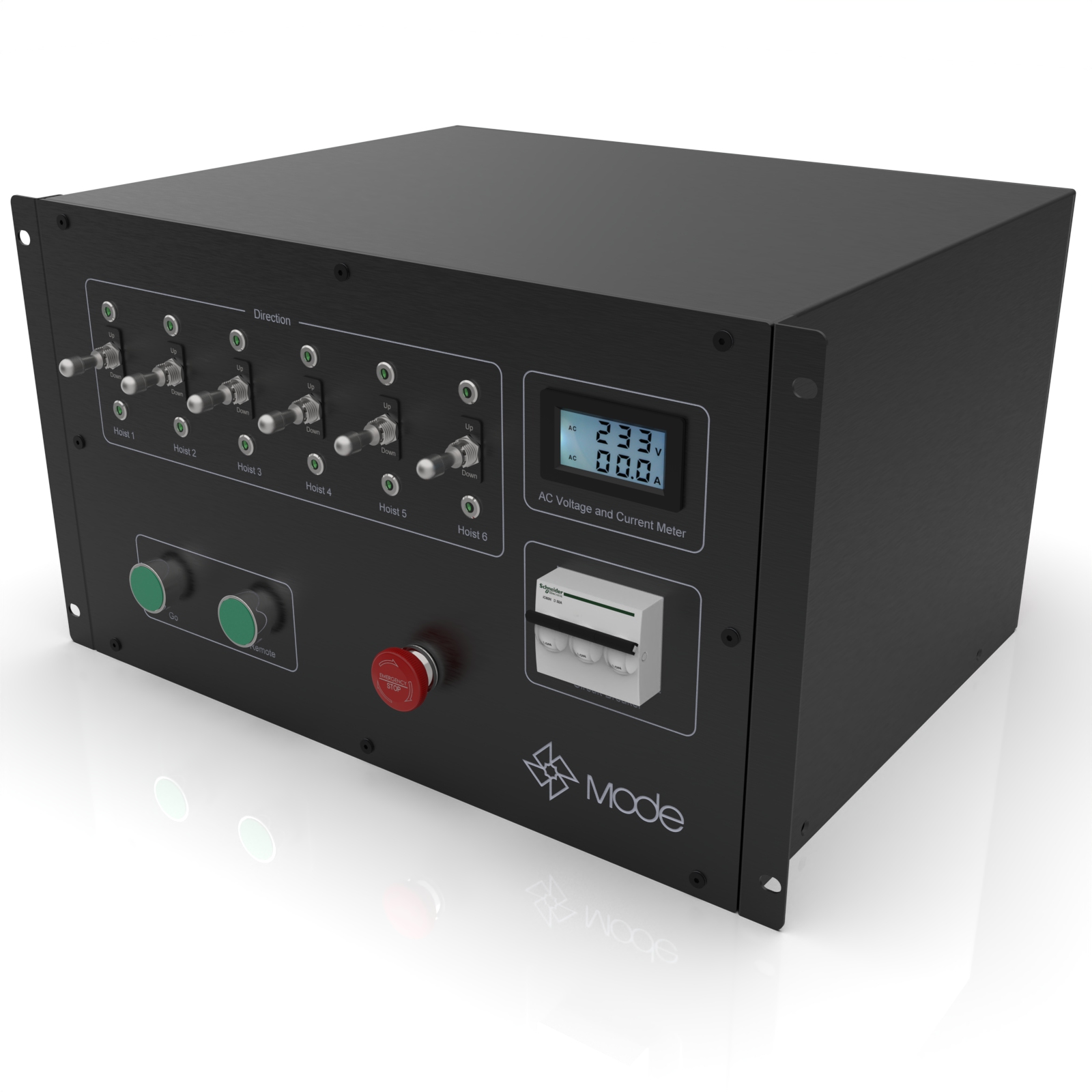 MODE R SERIES RACK MOUNT CHAIN HOIST MOTOR CONTROLLER - PHANTOS